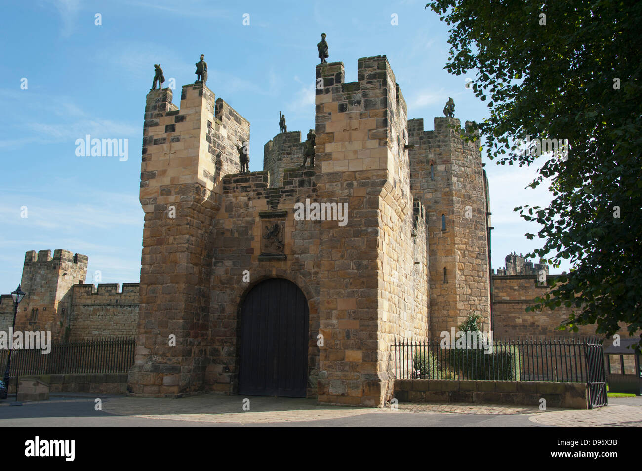Alnwick Castle, Alnwick, Northumberland, England, Great Britain, Europe ...