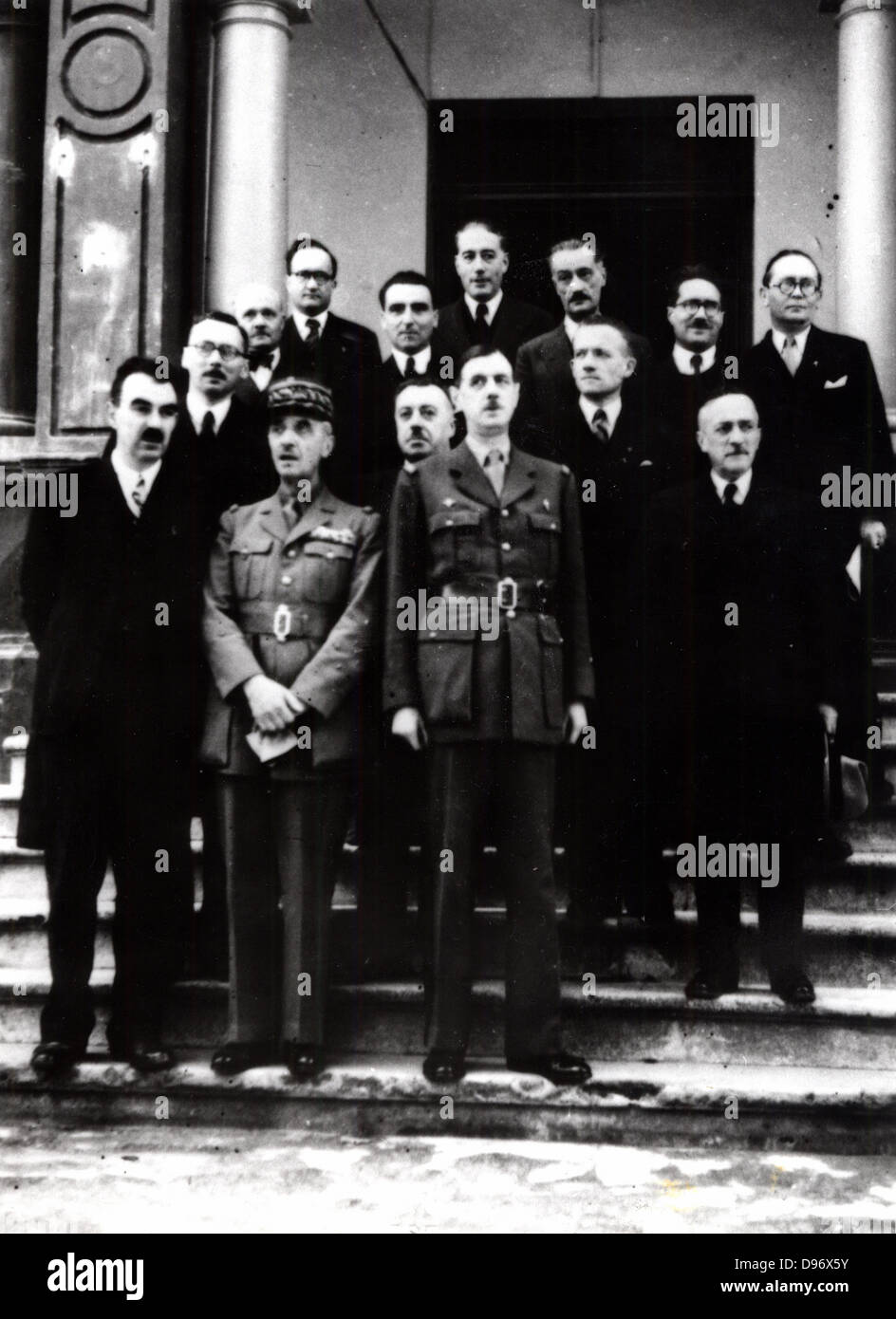 Charles de Gaulle (1890-1970) French General and first President of The ...