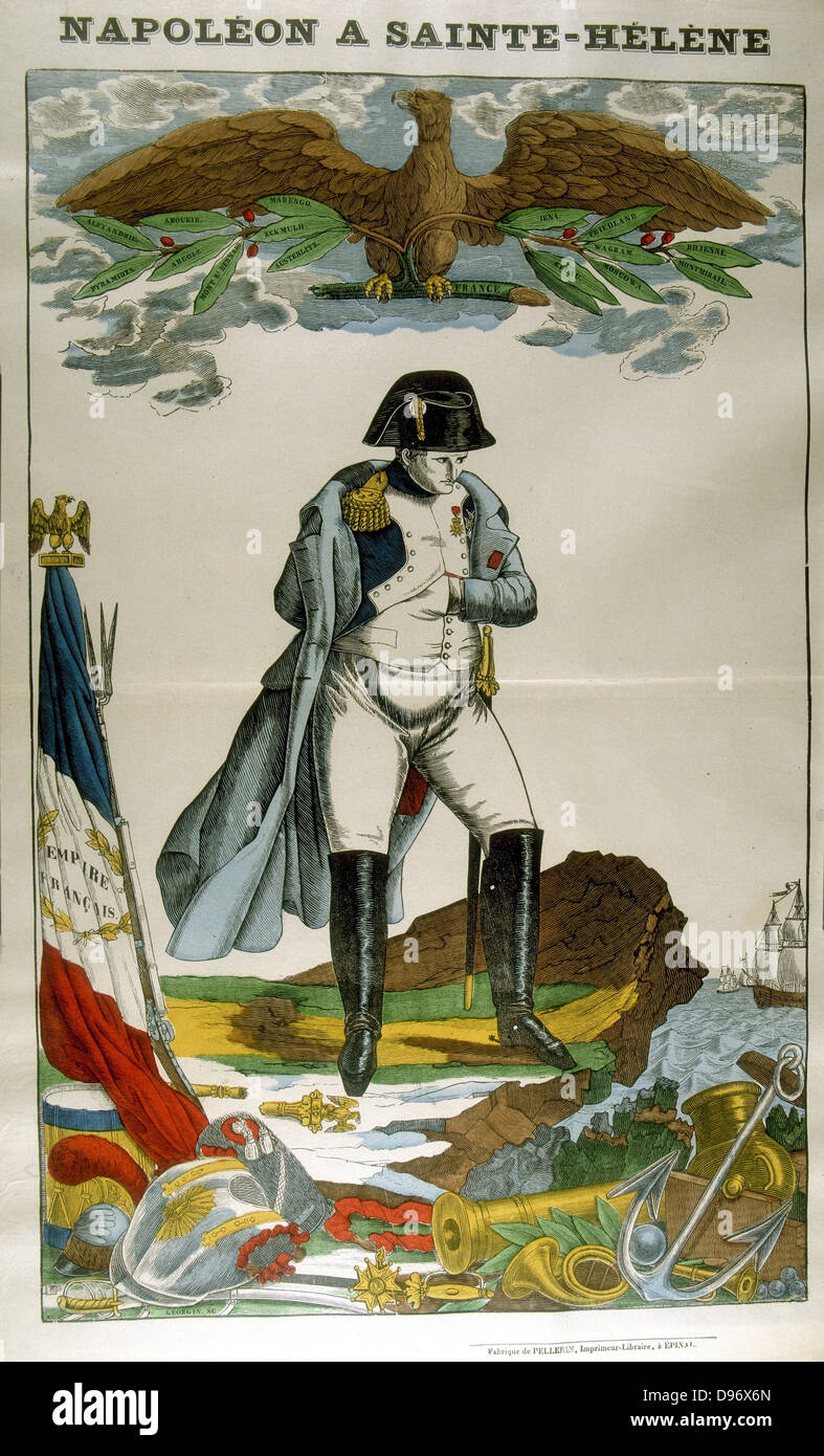 St helena napoleon hi-res stock photography and images - Alamy