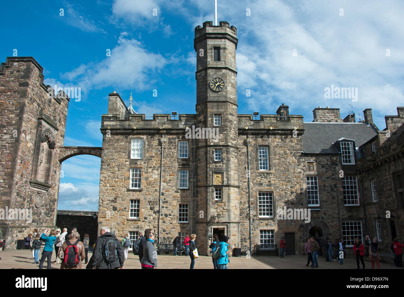 Old Royal Palace, Edinburgh Castle, Edinburgh, Lothian, Scotland, Great ...