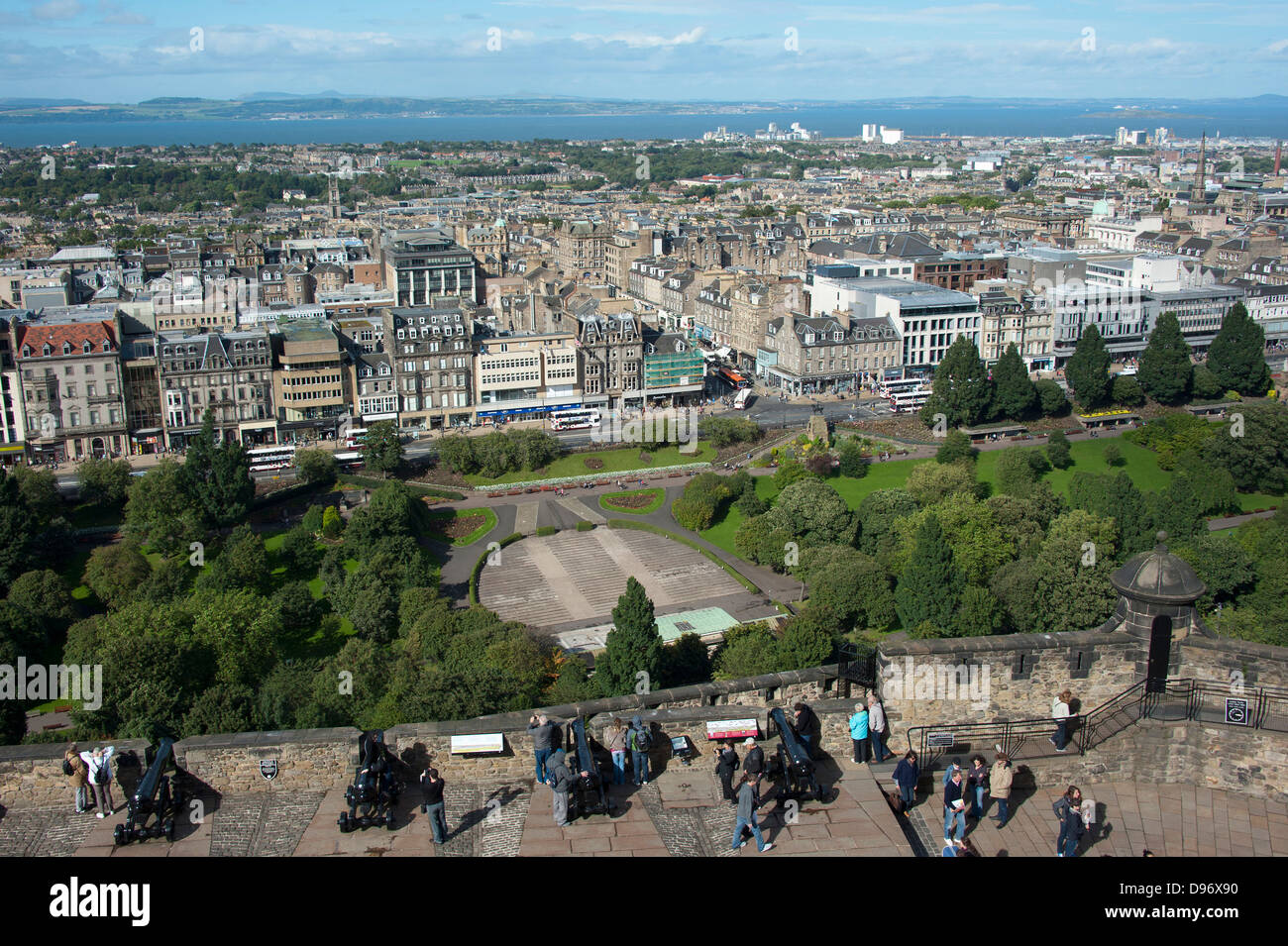 View from edinburgh castle hi-res stock photography and images - Alamy