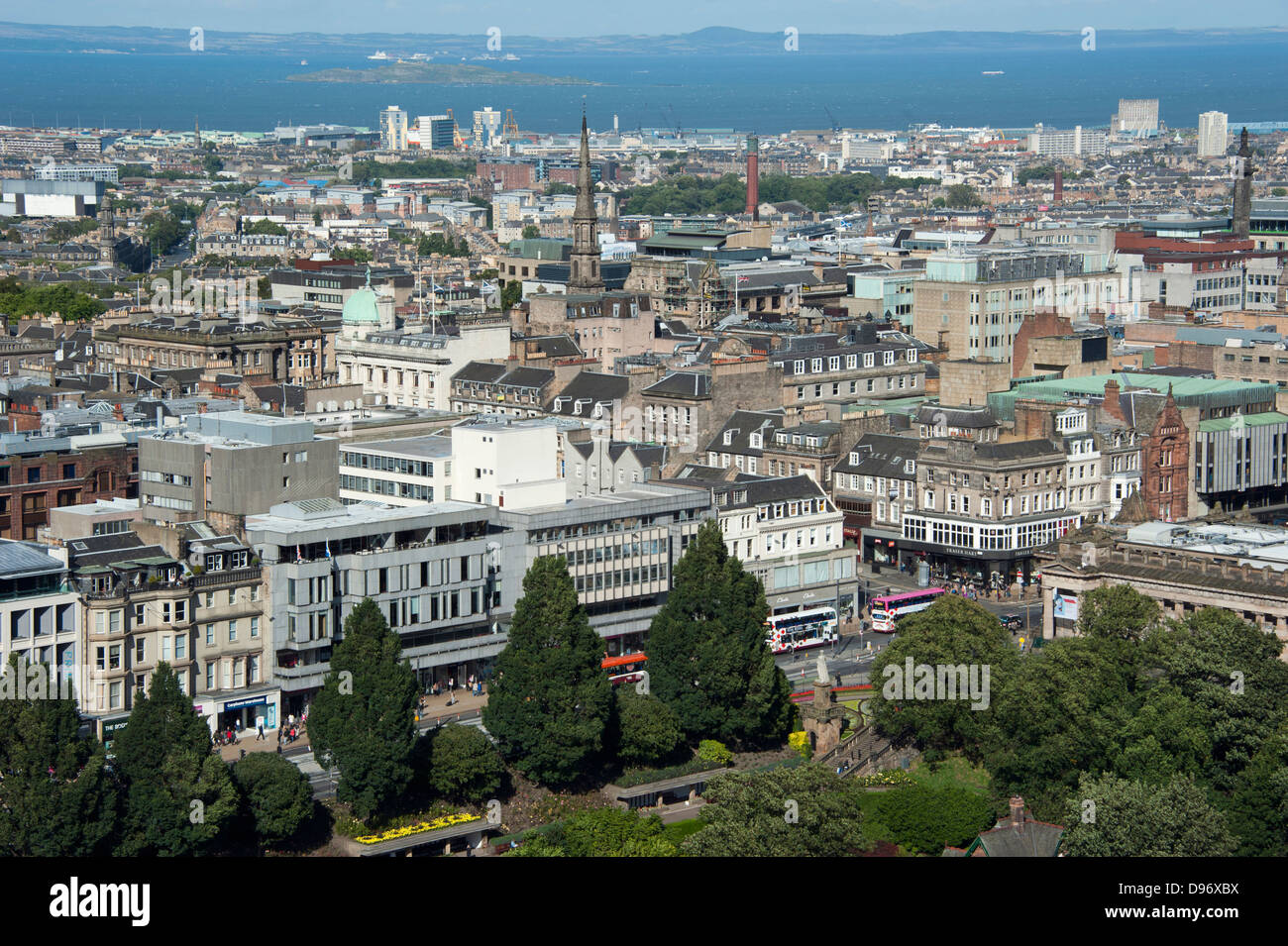 View from edinburgh castle hi-res stock photography and images - Alamy