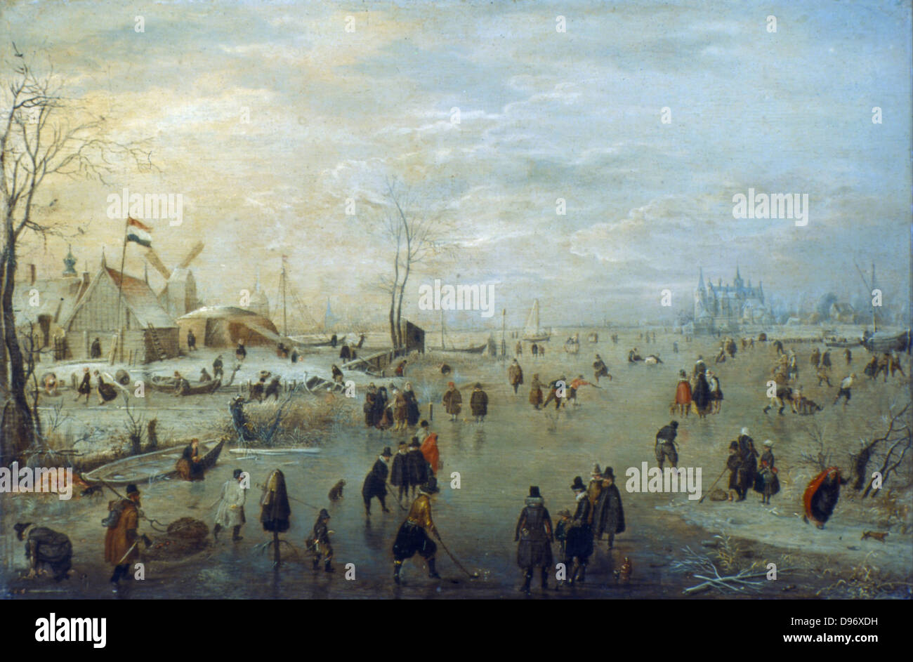 Winter ice netherlands history historical archive archival hi-res stock ...