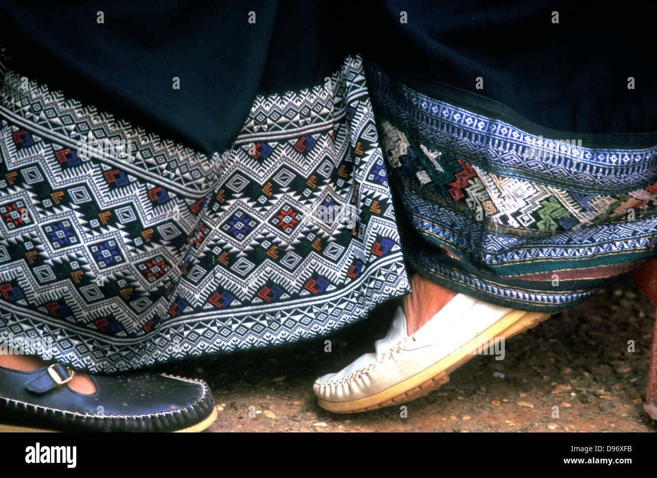 pha sin costumes, vientiane, lao Stock Photo - Alamy