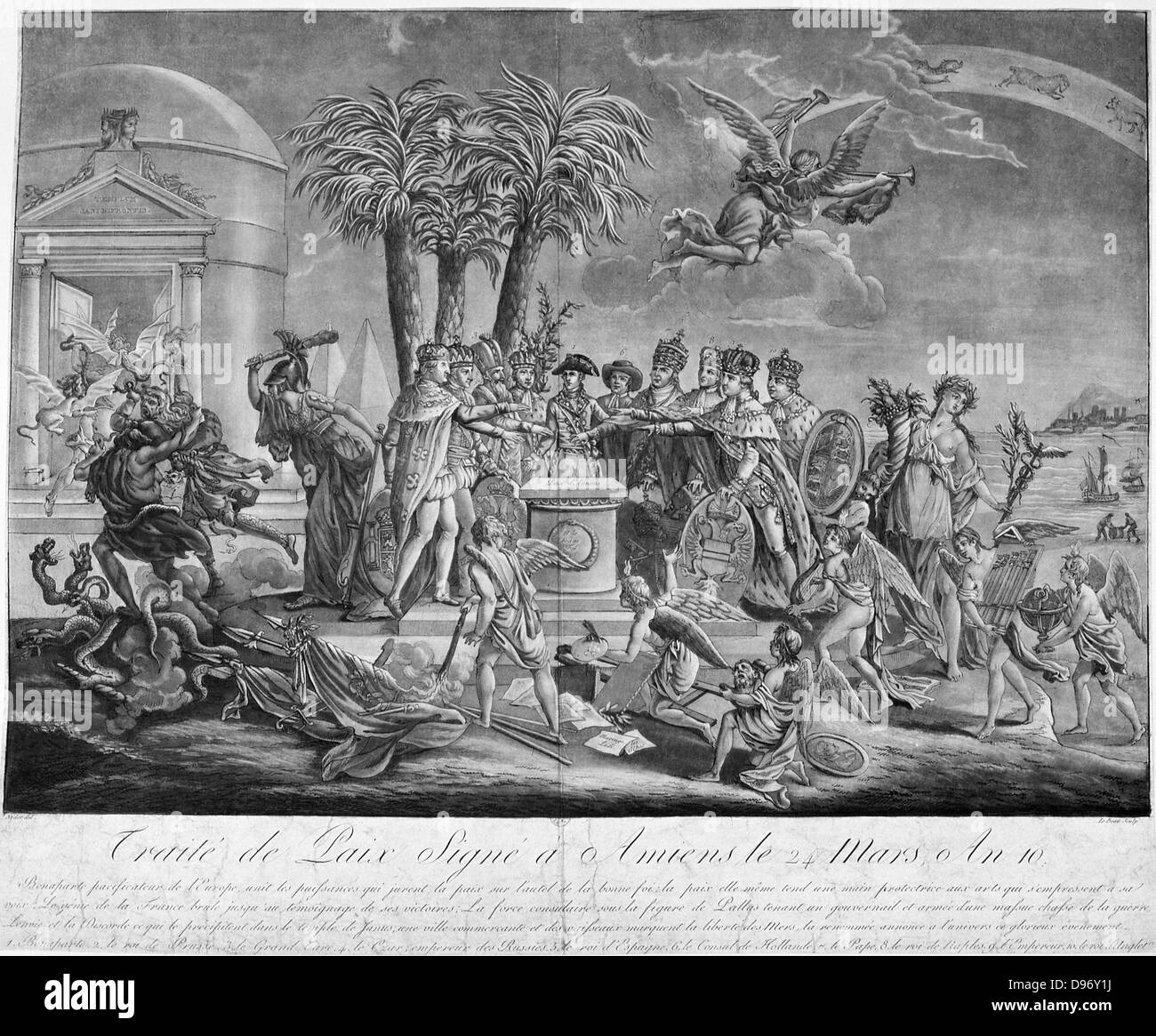Treaty of amiens britain hi-res stock photography and images - Alamy