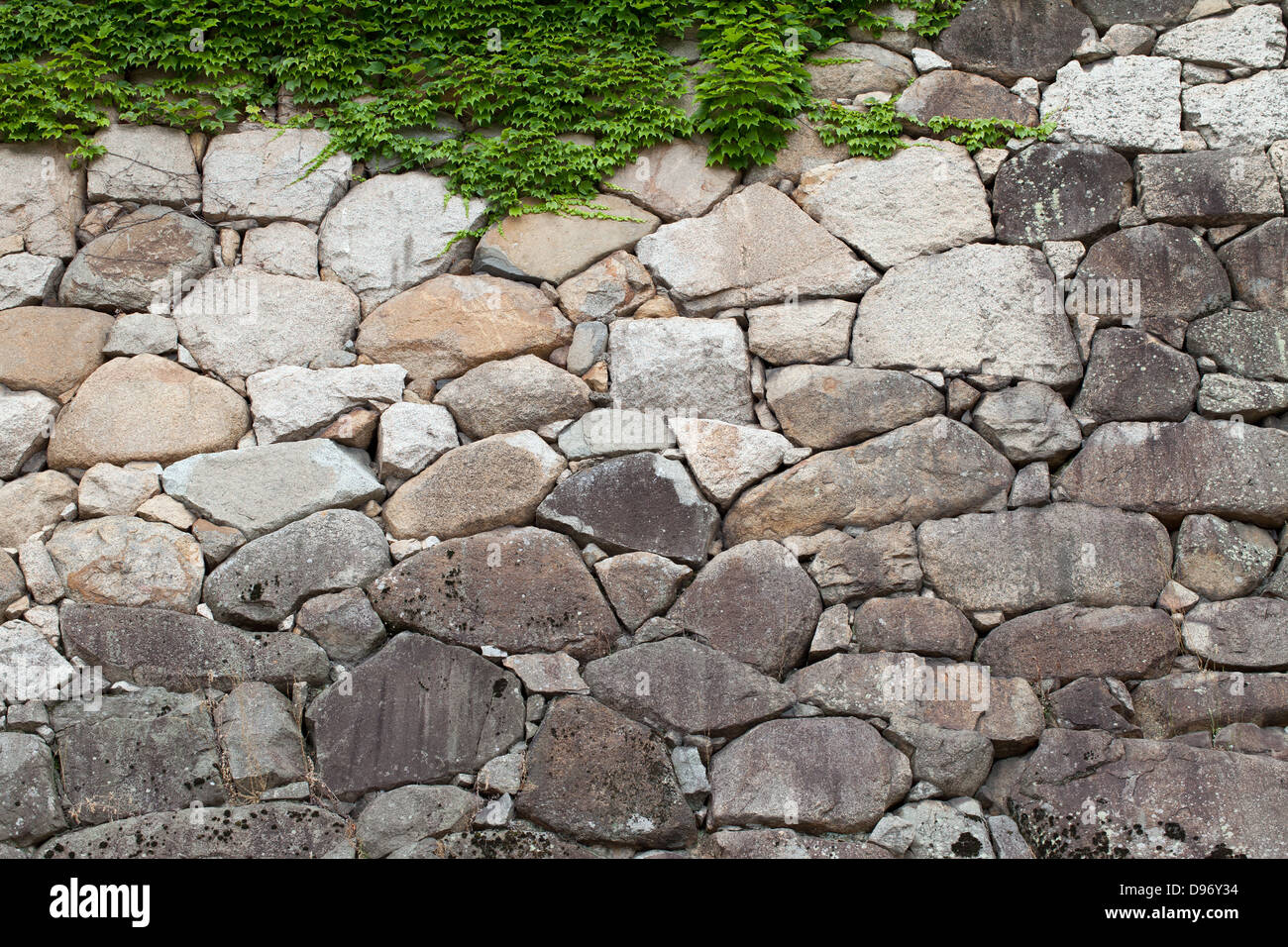 Stacked stone wall texture hi-res stock photography and images - Alamy