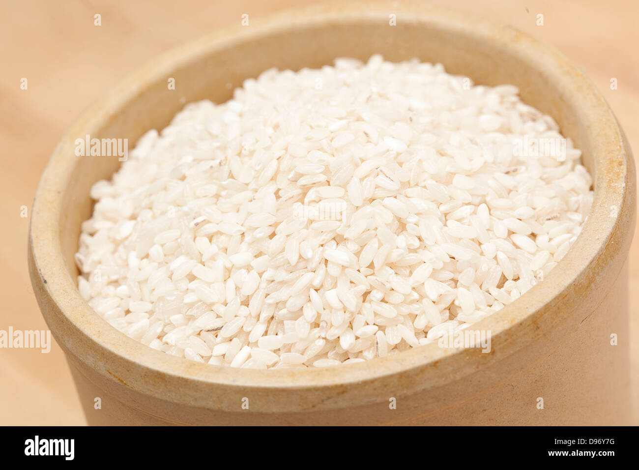 A heap of Healthy Dry Brown Rice ready to cook Stock Photo - Alamy