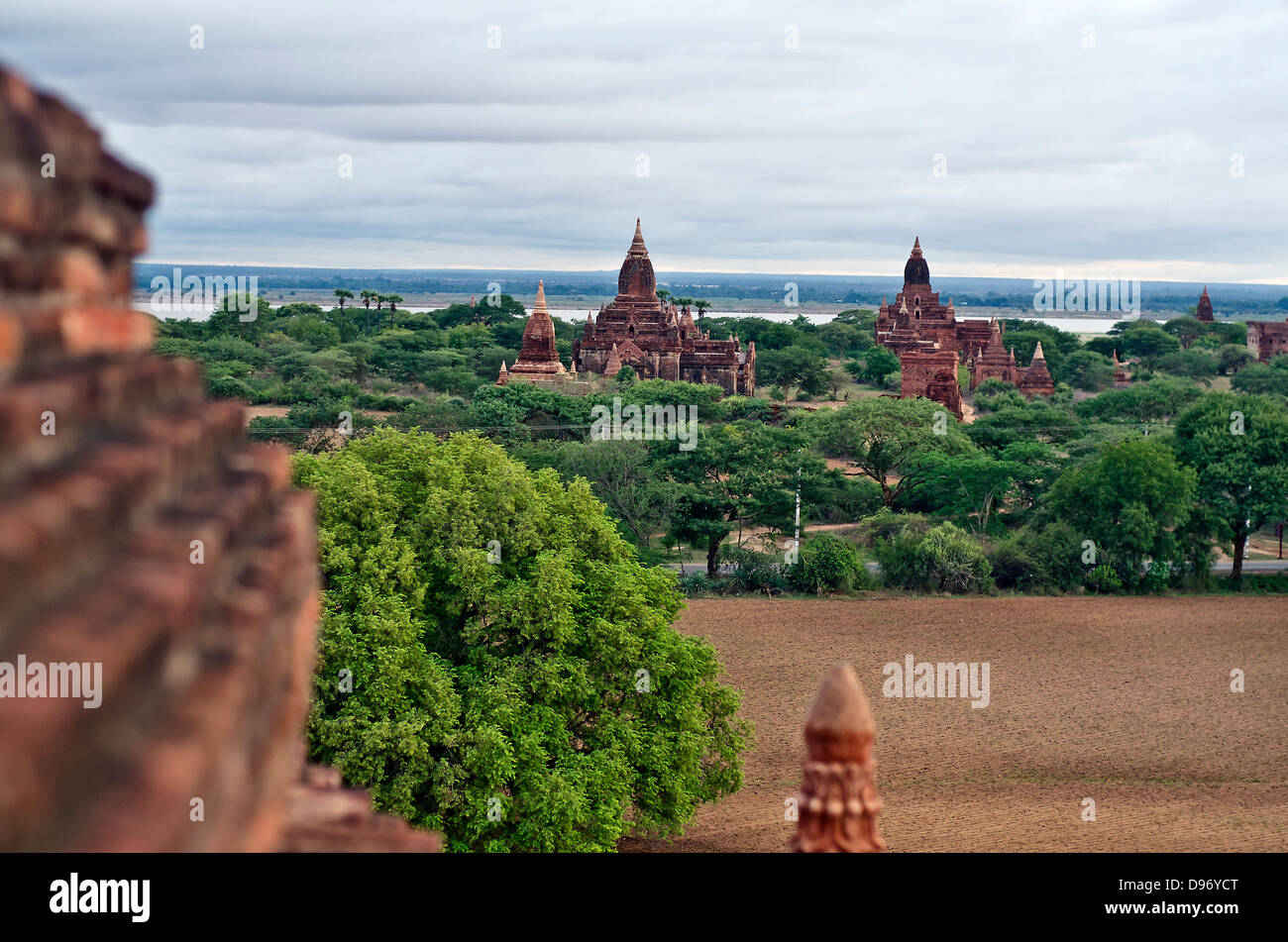 Bagan temples, Burma Stock Photo - Alamy