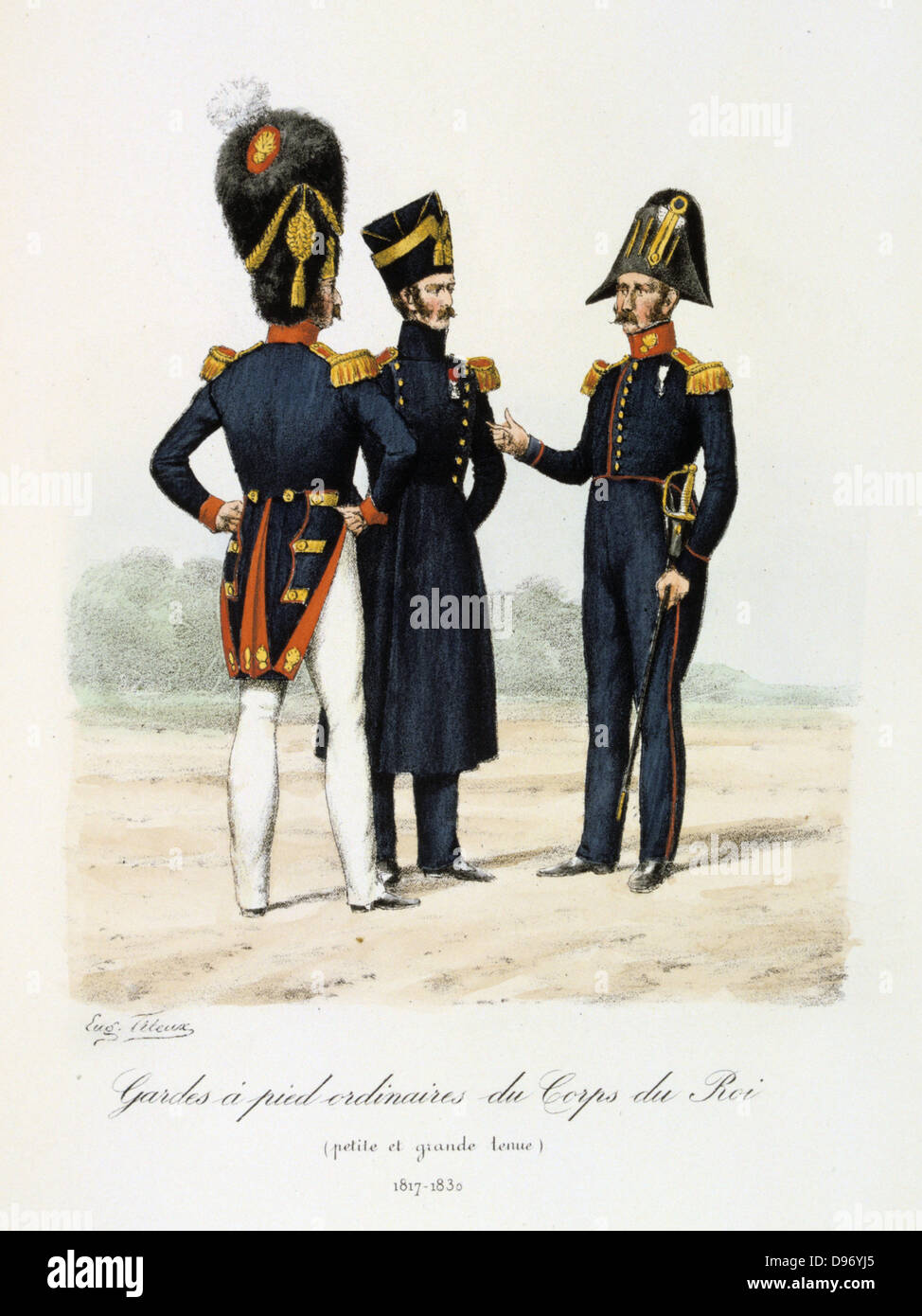 Footguards of the kings guard hi-res stock photography and images - Alamy