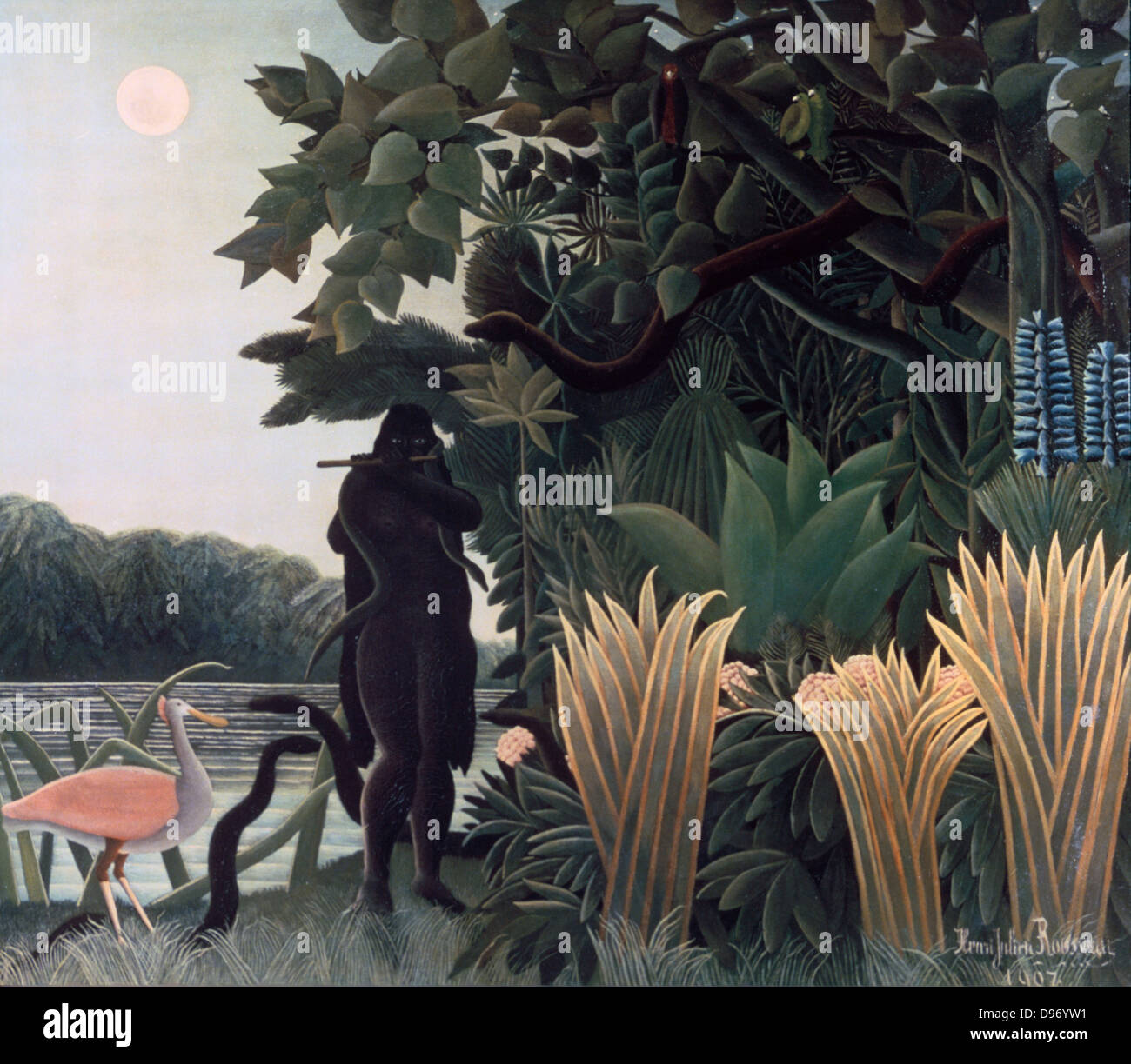 The Lion's Repast' 1907: Henri Rousseau (Le Douanier) 1844-1910, French ...