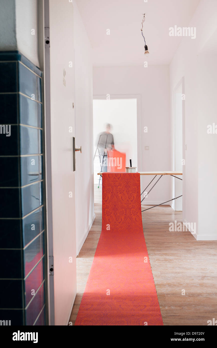 Papering table hi-res stock photography and images - Alamy