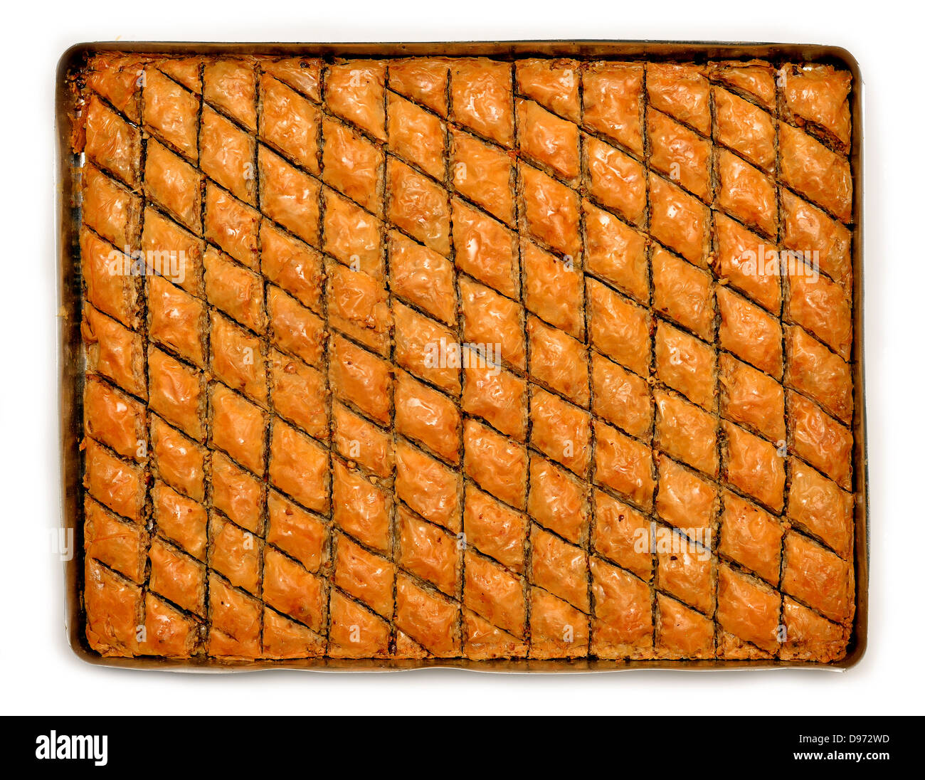 traditional Turkish dessert baklava Stock Photo - Alamy