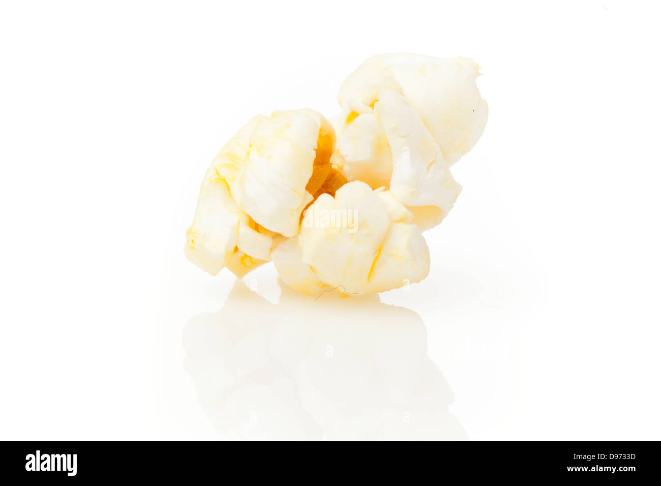 Crunchy white buttered popcorn that is salted Stock Photo - Alamy
