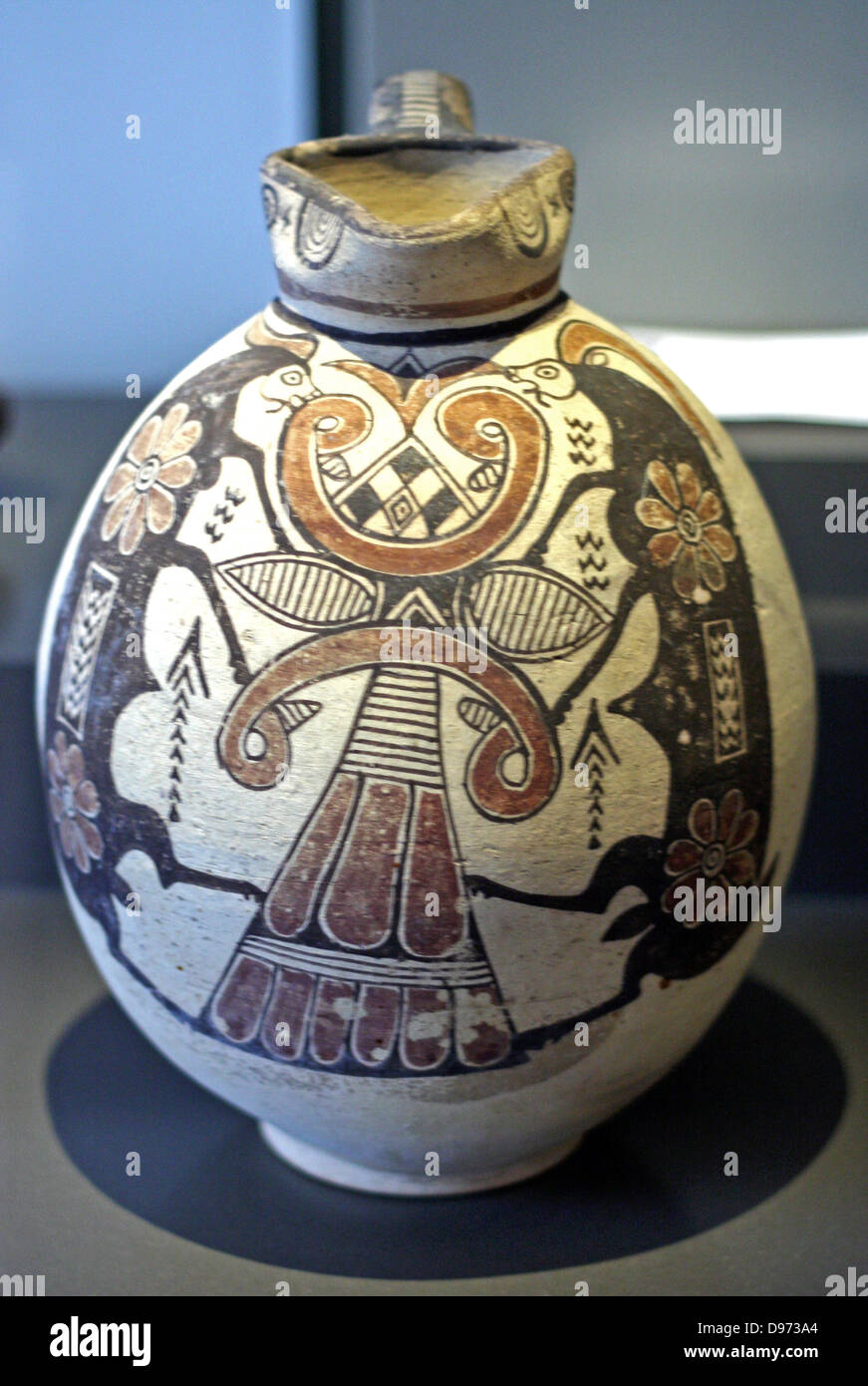 Jugs with scenic decorations Cyprus Stock Photo - Alamy