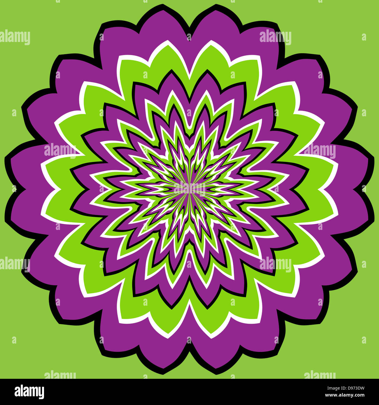 Optical Illusion Illustration Stock Photo - Alamy