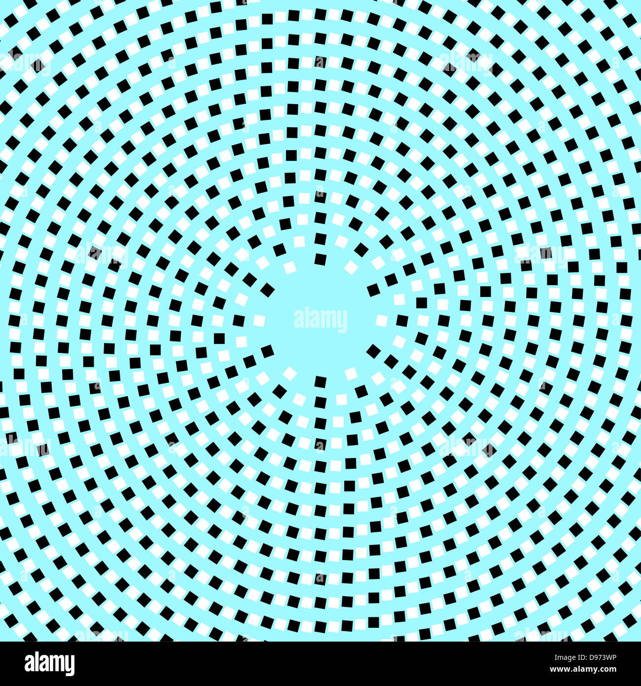 Geometric Shapes Optical Illusion Illustration Stock Photo - Alamy