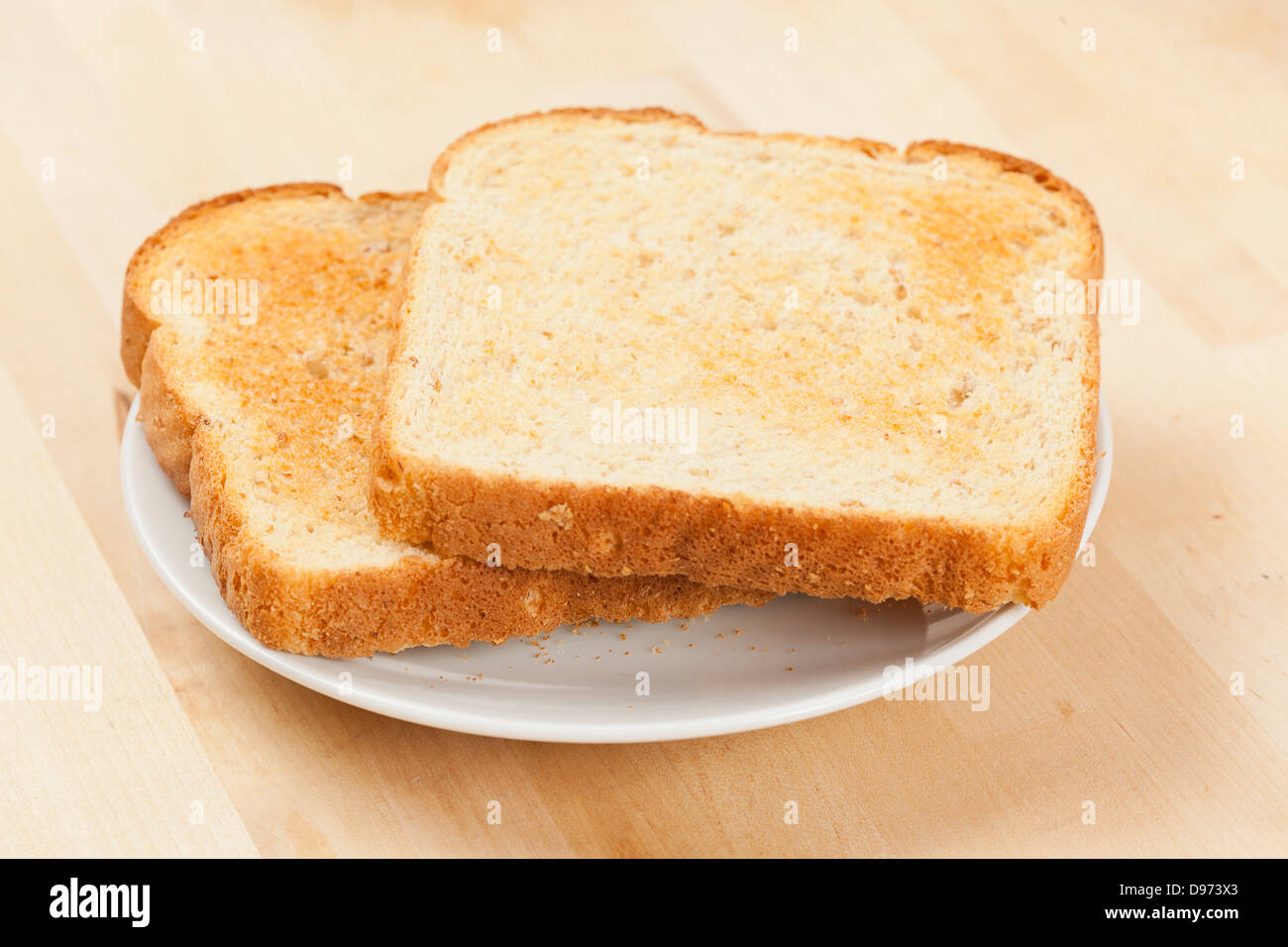 Whole Grain Toast on a background for breakfast Stock Photo - Alamy
