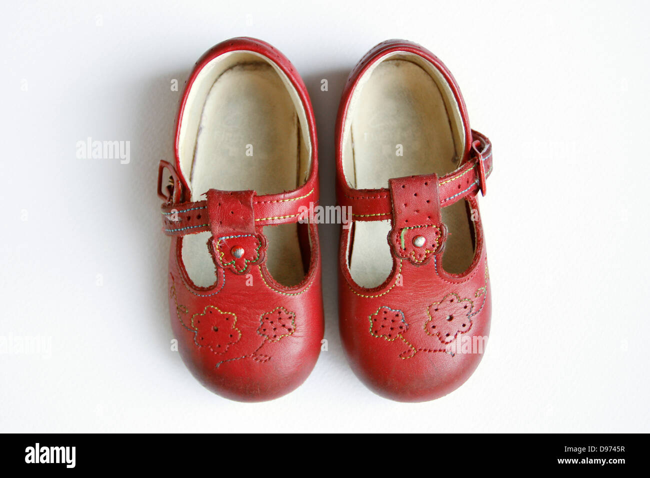 Children's first shoes Stock Photo - Alamy