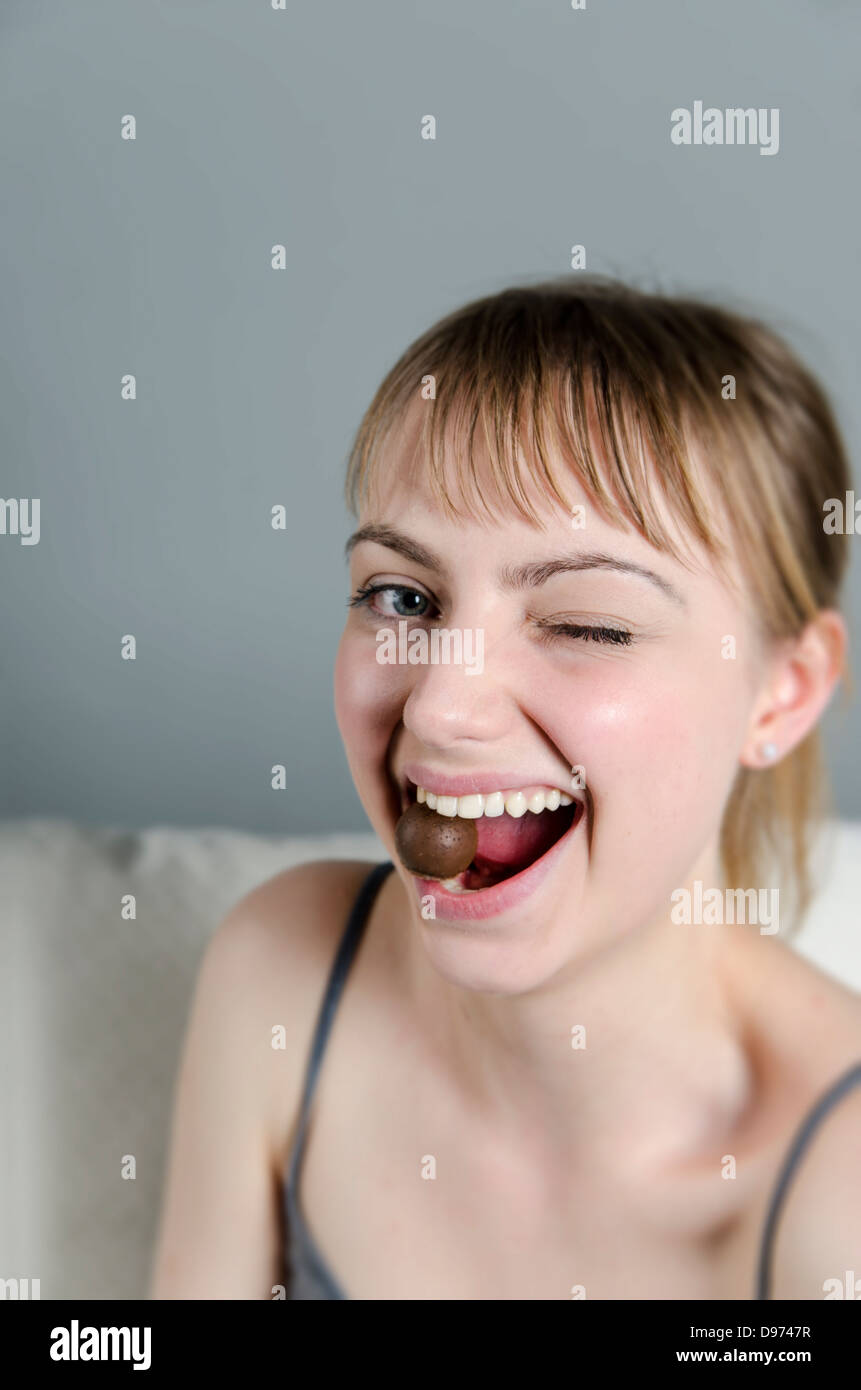 Praline woman hi-res stock photography and images - Alamy