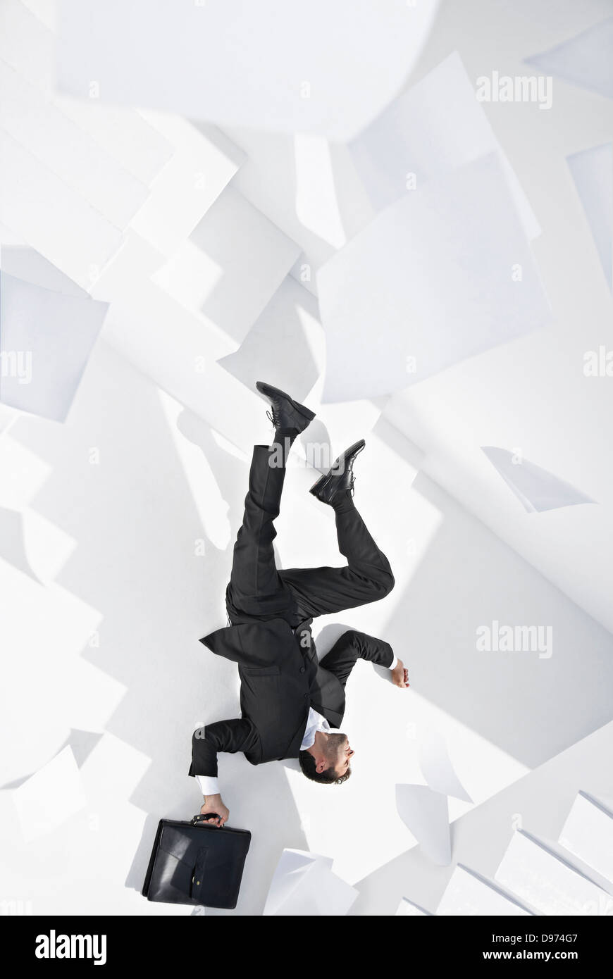 Businessman falling down hi-res stock photography and images - Alamy