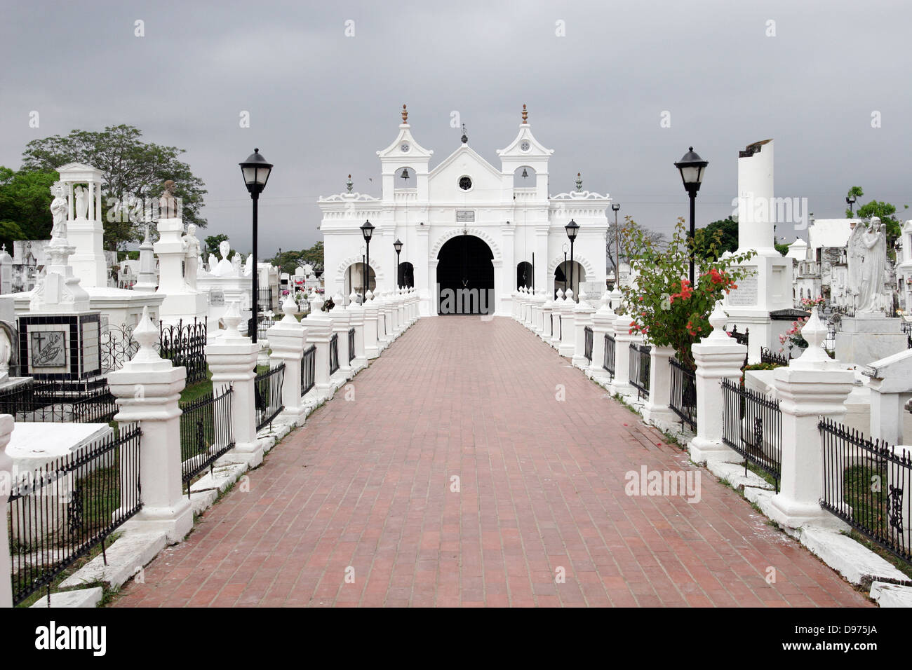 Mompos (Mompox) Cemetery in dramatic light, Santa Cruz de Mompox ...