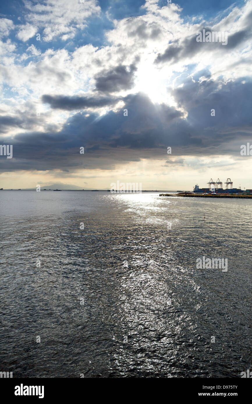 View over the Manila Bay, Philippines Stock Photo - Alamy