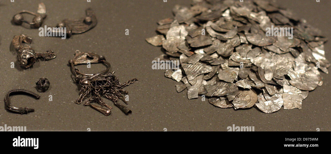 Hack-silver board with figure of an armoured mounted warrior (Pendant ...