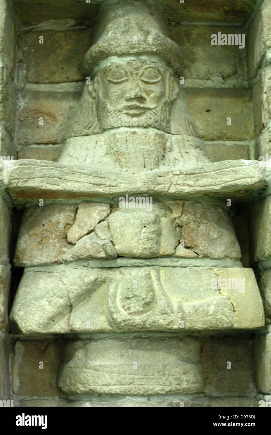 Segment from the facade of the Inanna Temple built by the Kushite ruler ...