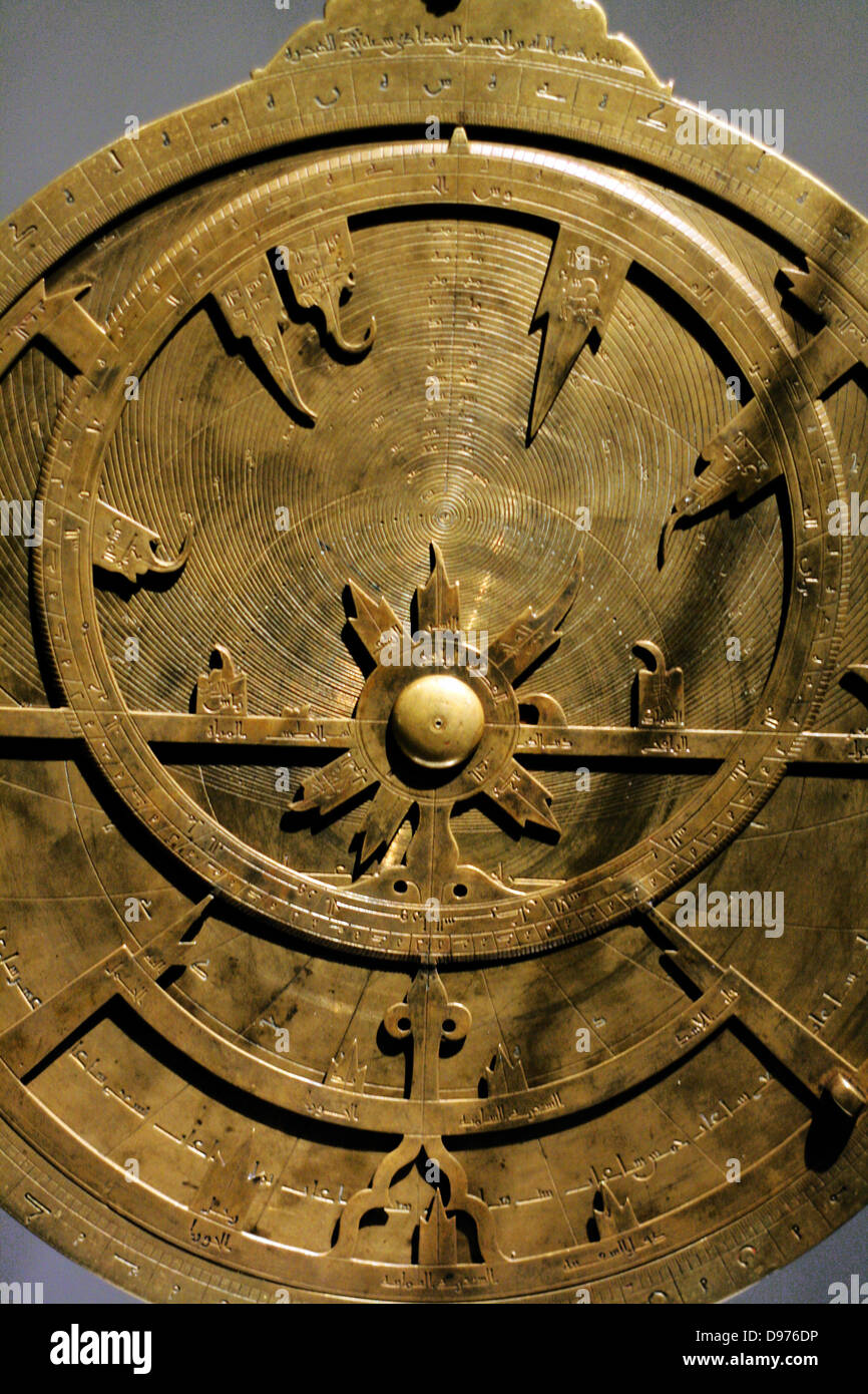 Universal astrolabe from Iraq made by? Allah al-Baghdadi, astronomer ...