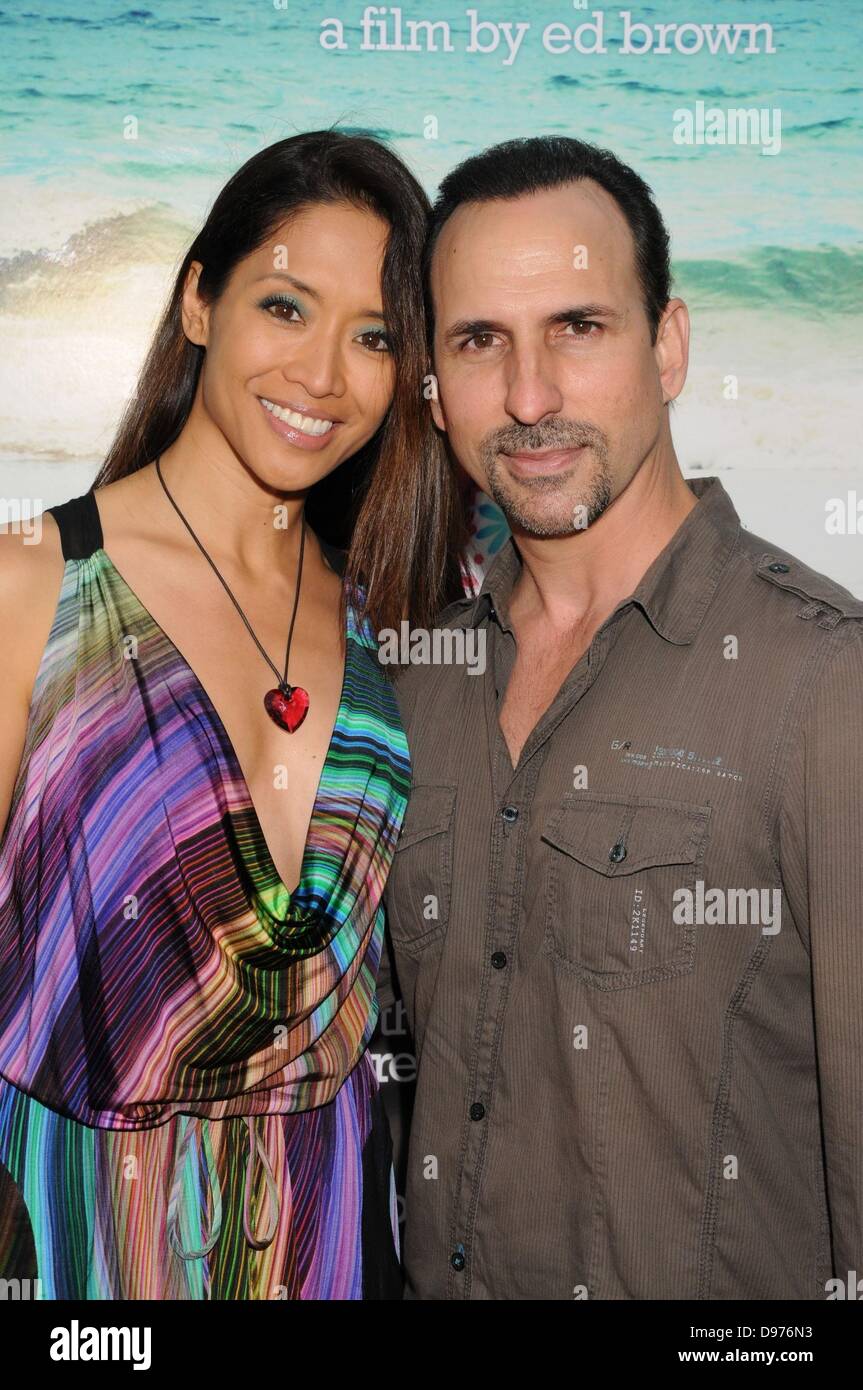 Los Angeles, California, USA. June 12, 2013. Actress CHUTI TIU, Actor ...