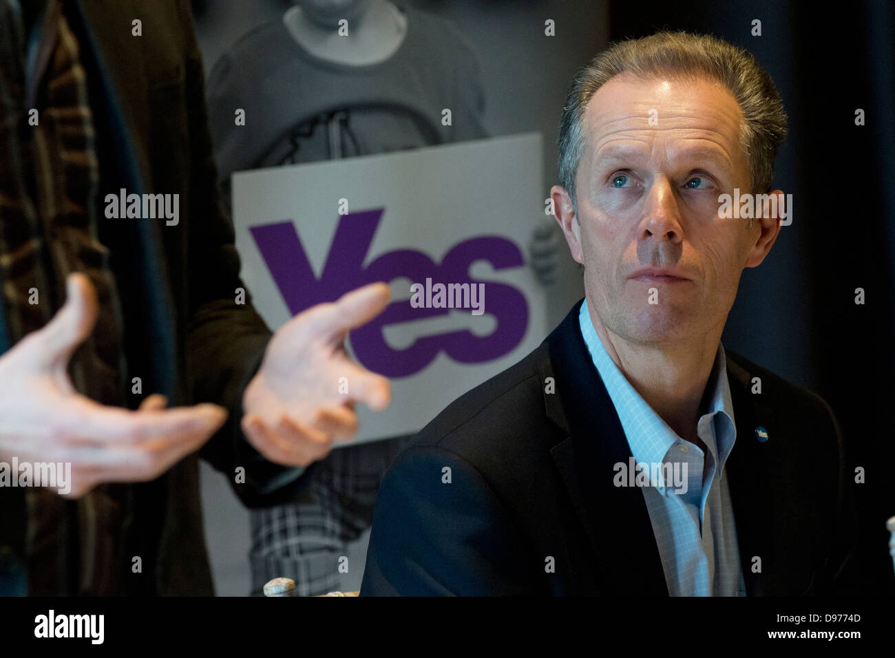 Yes Campaign meeting at SNP conference Stock Photo - Alamy