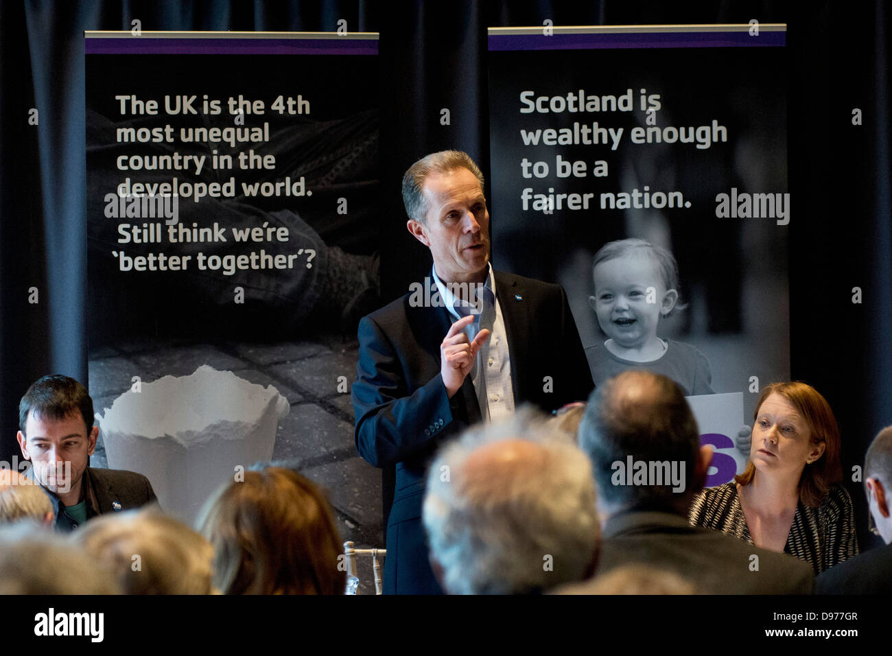 Yes Campaign meeting at SNP conference Stock Photo - Alamy