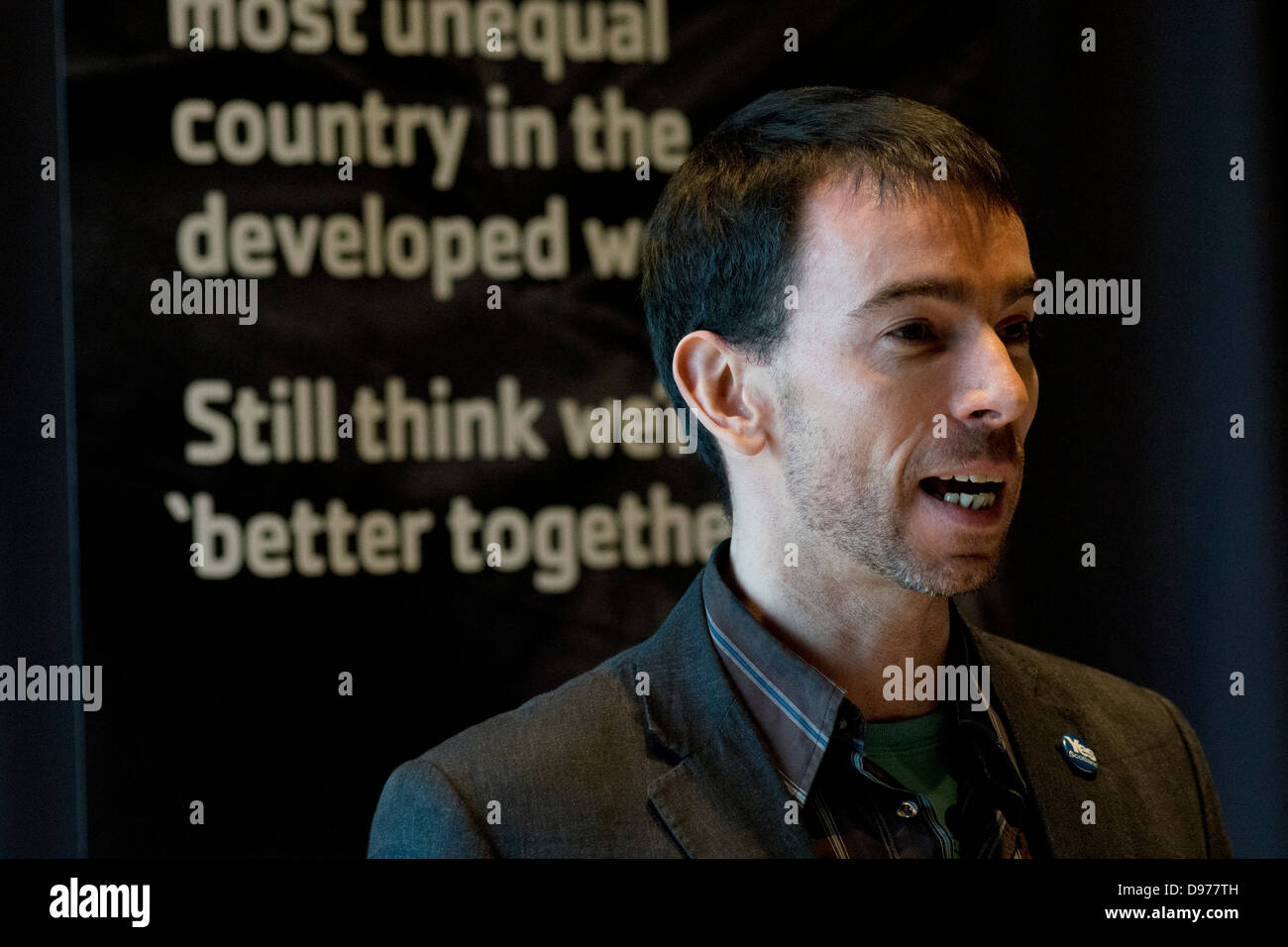 Yes Campaign meeting at SNP conference Stock Photo - Alamy