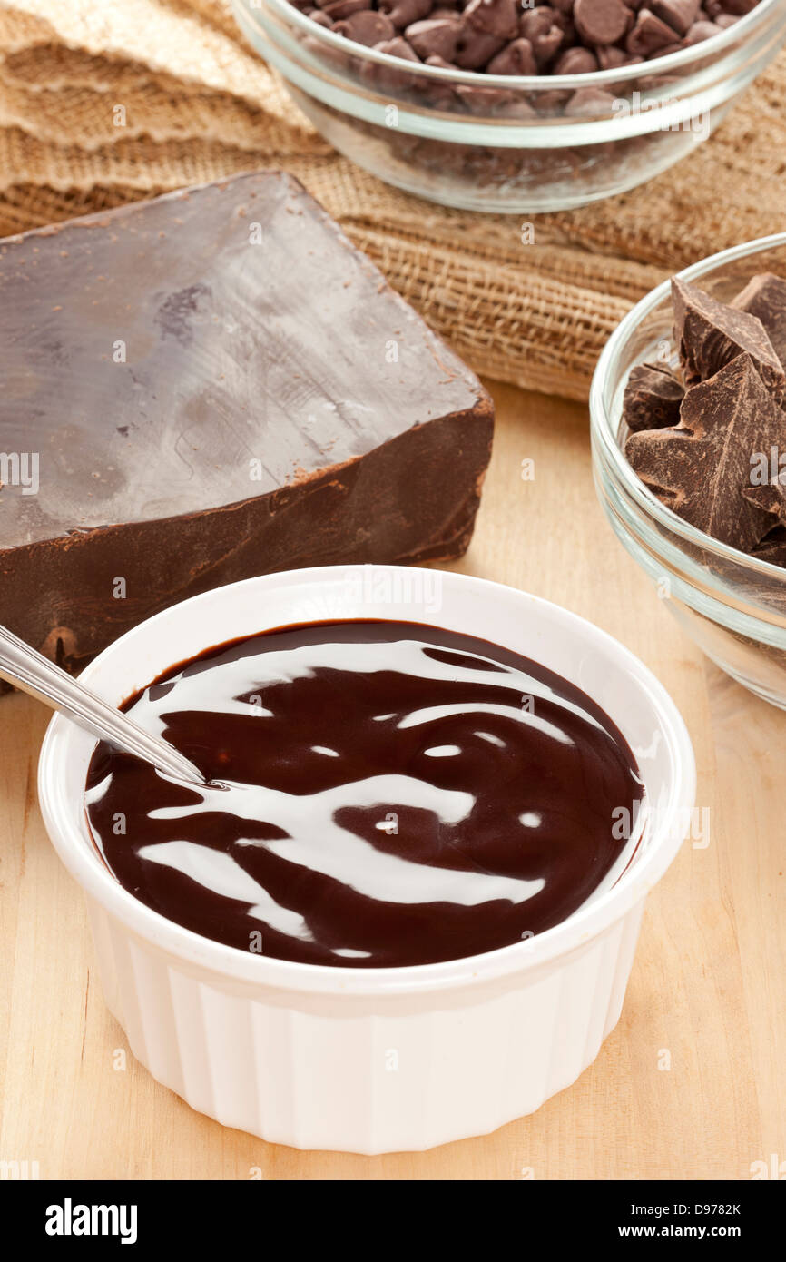 Dark Gourmet Chocolate against a back ground Stock Photo - Alamy