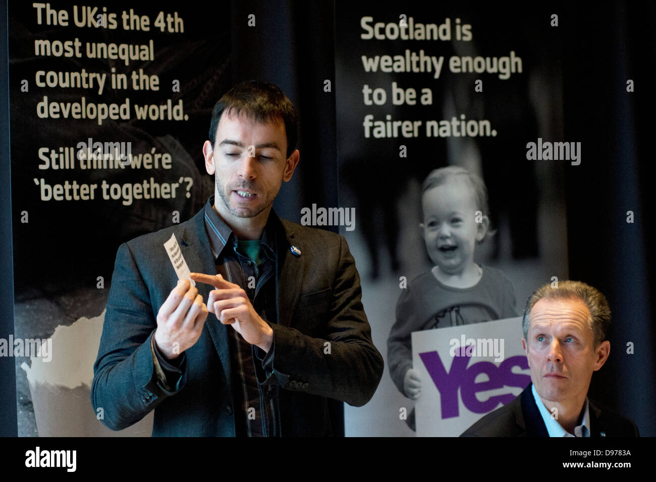 Yes Campaign meeting at SNP conference Stock Photo - Alamy