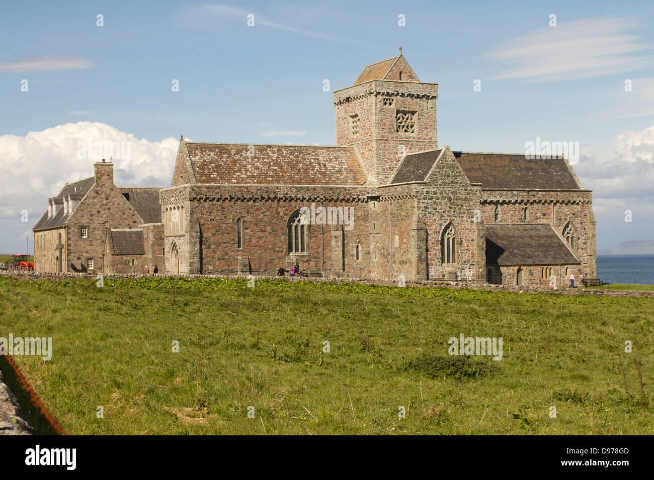 Iona Abbey; Isle of Iona; Scotland Stock Photo - Alamy