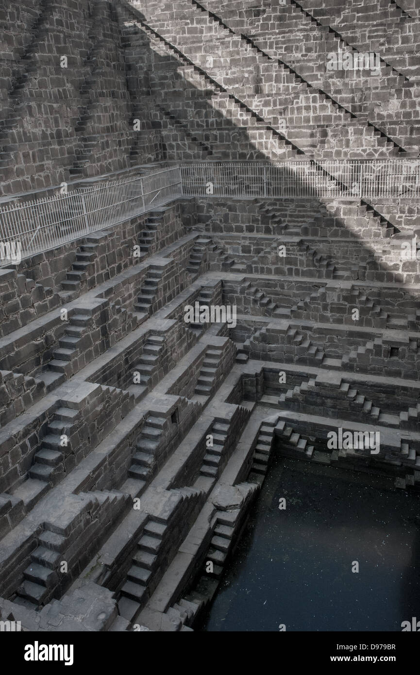 Chand Baori, one of the deepest stepwells in India Stock Photo - Alamy