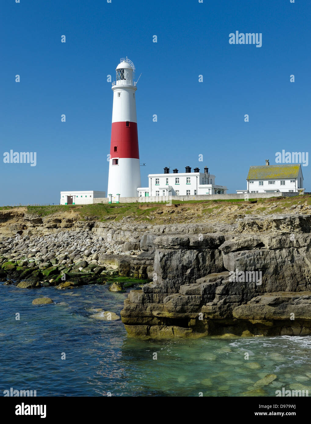 Portland Bill Lighthouse Dorset England uk Stock Photo - Alamy