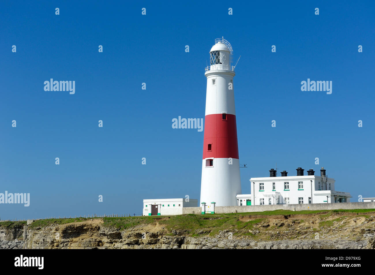 Portland Bill Lighthouse Dorset England uk Stock Photo - Alamy