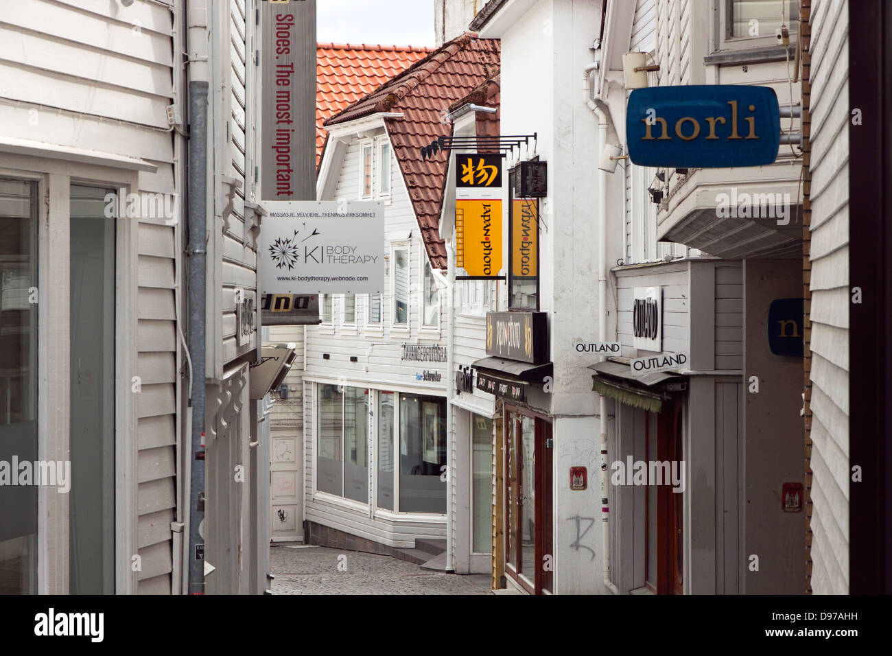 Shopping centre in Stavanger Norway Stock Photo - Alamy
