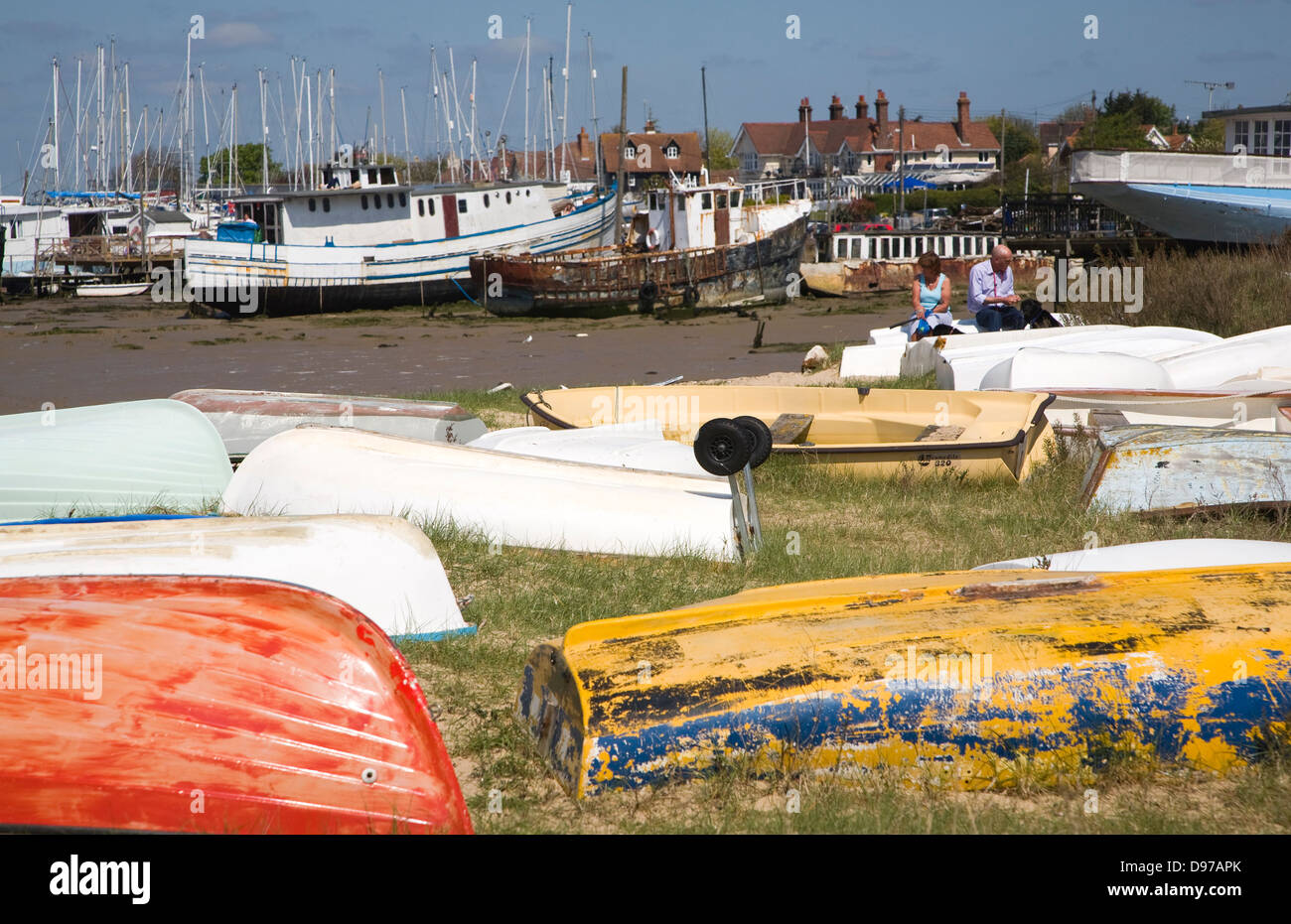 Mersea island boats hi-res stock photography and images - Alamy