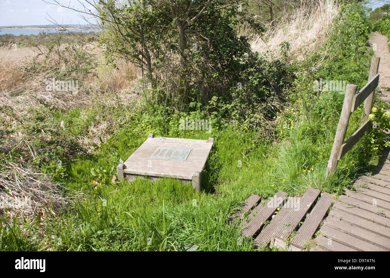 Saint Peter's sacred well, West Mersea, Mersea Island, Essex, England ...