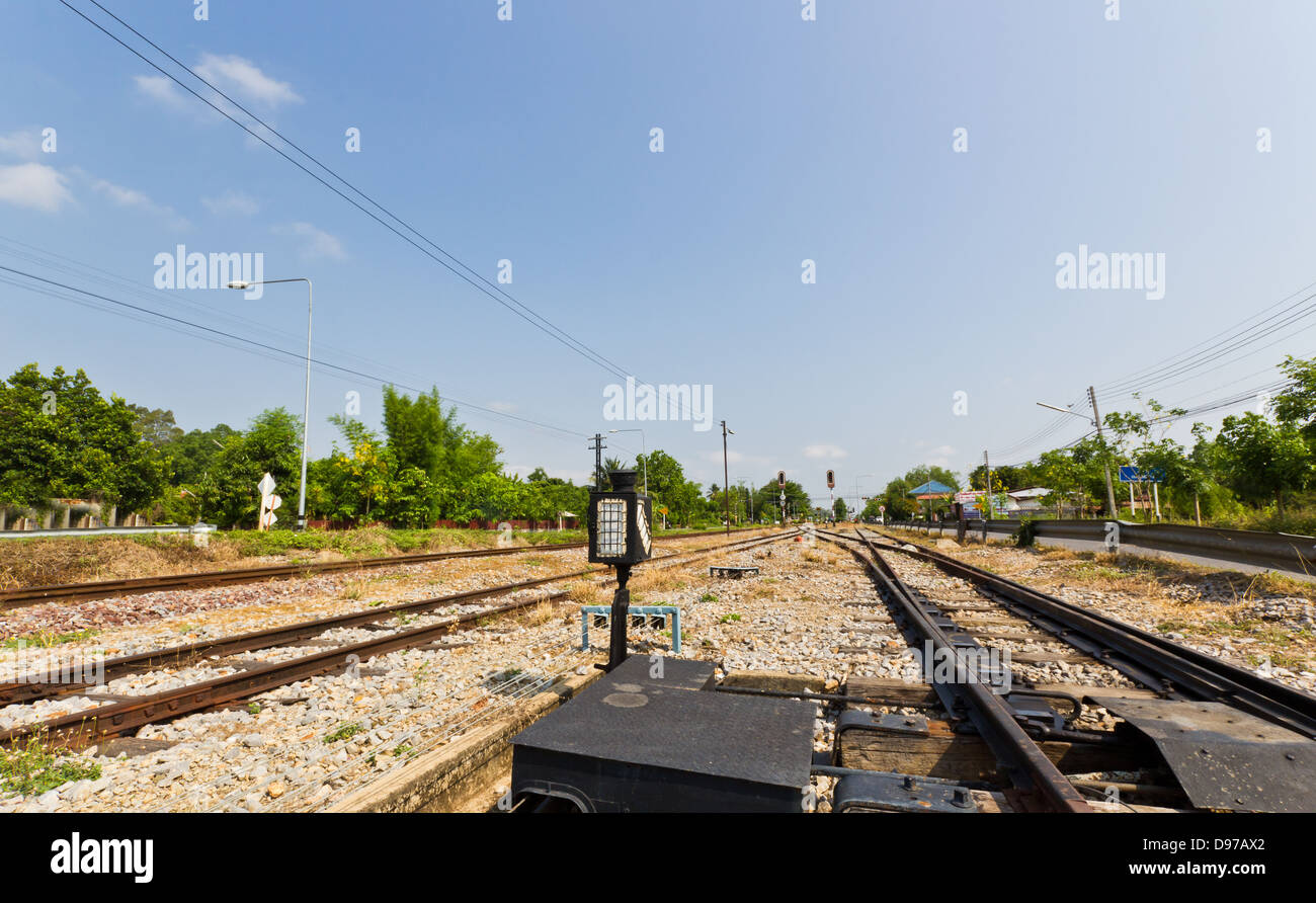 Long distance train line hi-res stock photography and images - Alamy