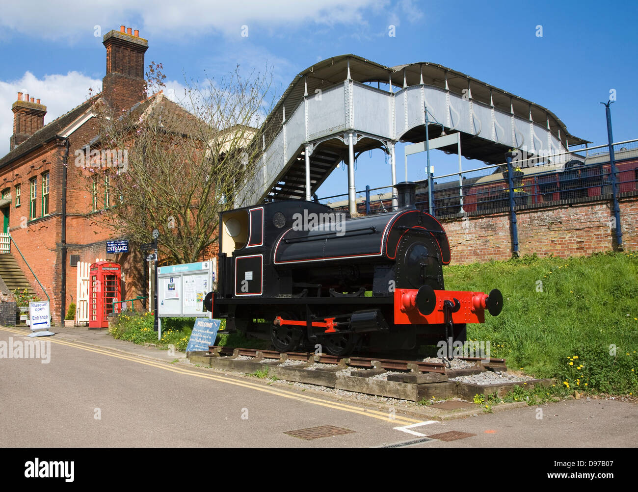 East Anglian railway museum, Chapell, Essex, England Stock Photo - Alamy