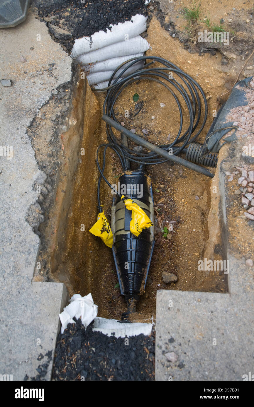 Underground cables hi-res stock photography and images - Alamy