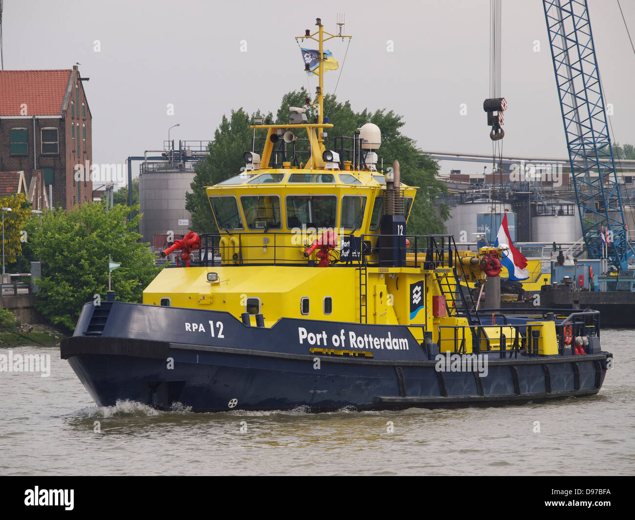 Rotterdam port hi-res stock photography and images - Alamy