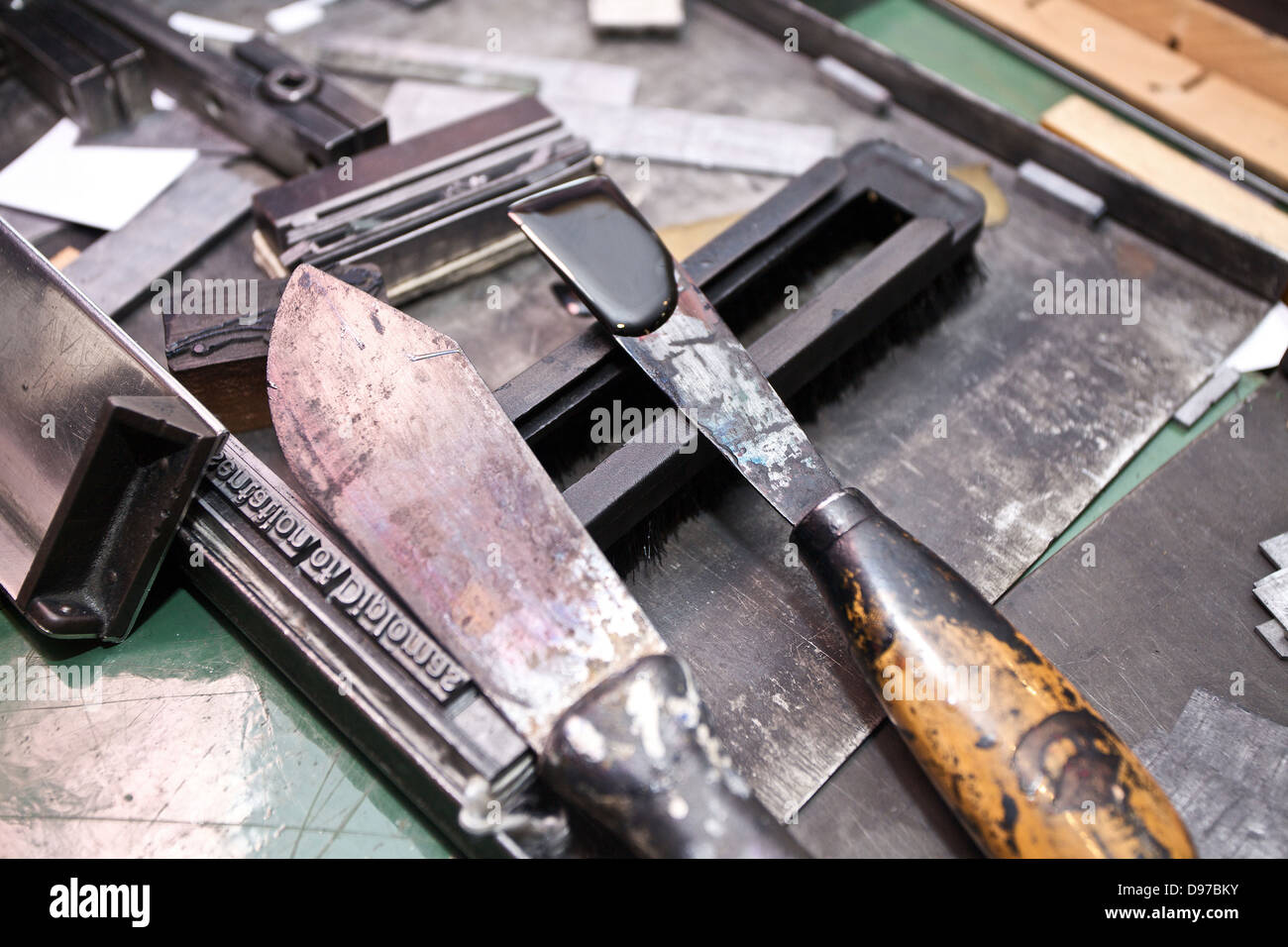 Workbench inking hi-res stock photography and images - Alamy