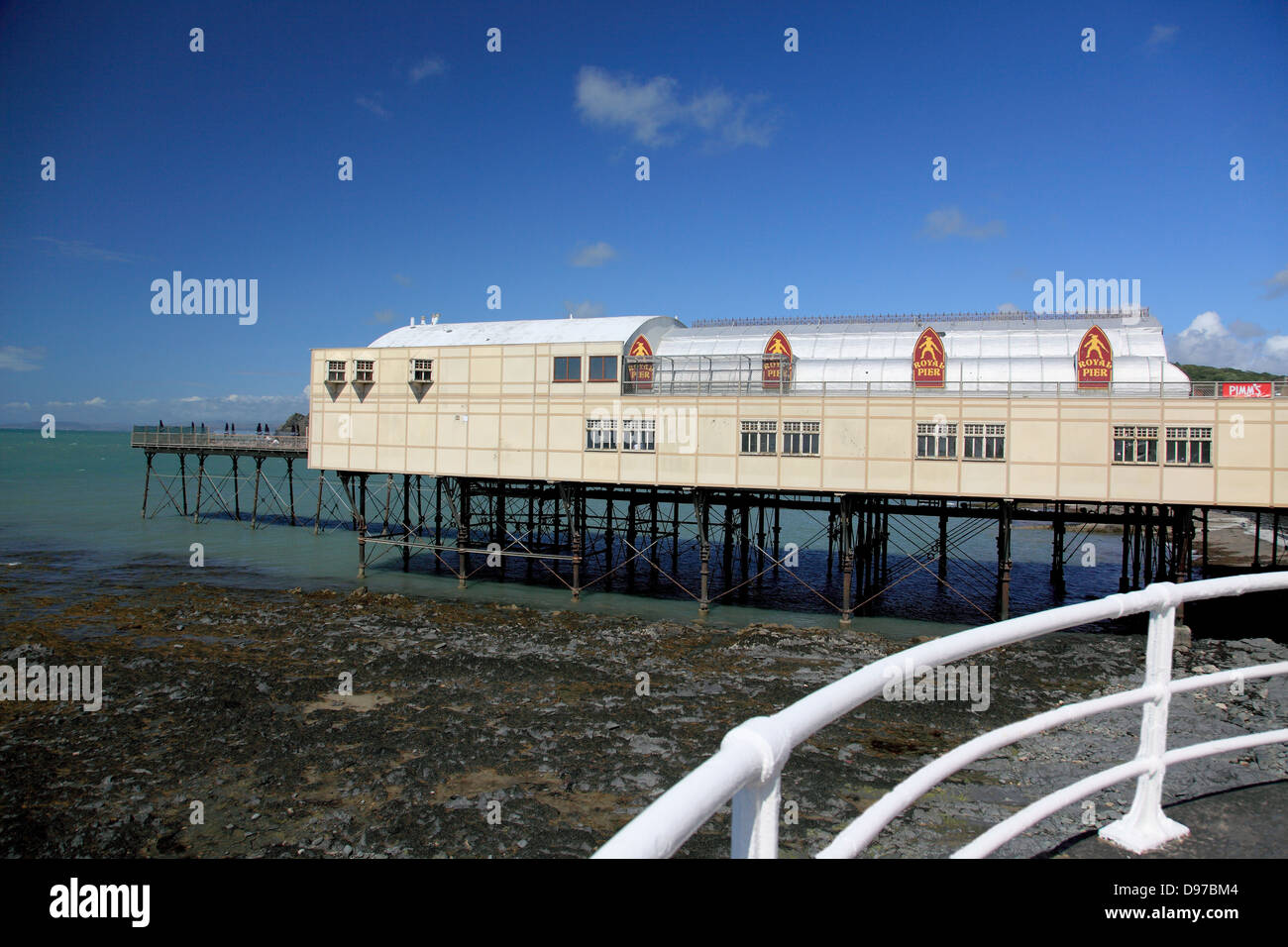 Aberystwyth storm damage hi-res stock photography and images - Alamy