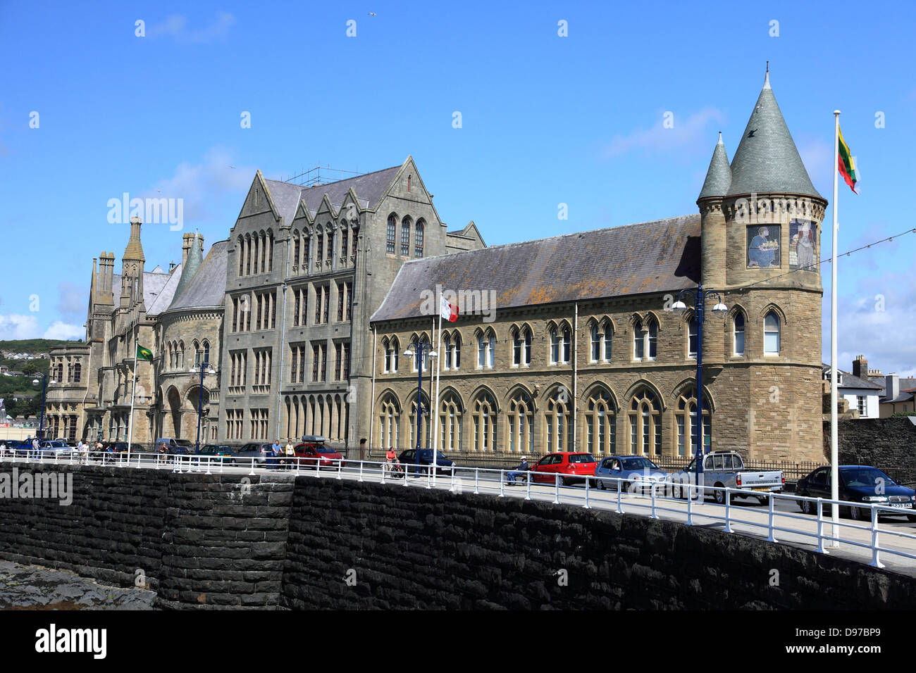 Old college aberystwyth architecture hi-res stock photography and ...