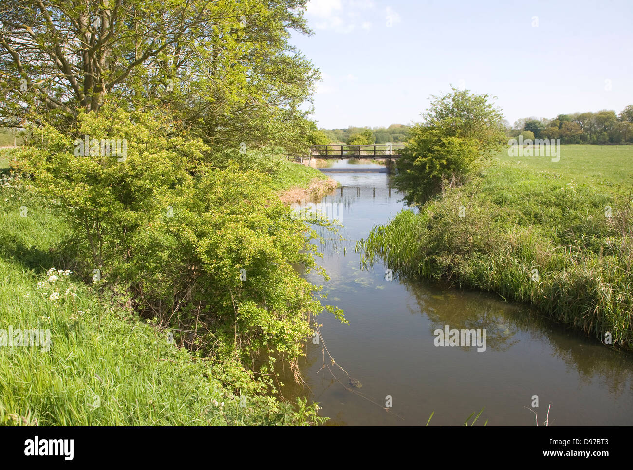 Footbridge in suffolk hi-res stock photography and images - Alamy
